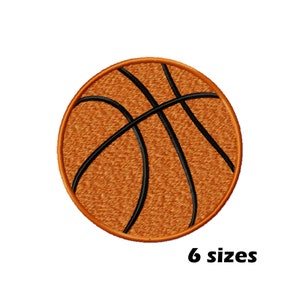 Basketball Embroidery Designs, Instant Download 6 Sizes - Etsy