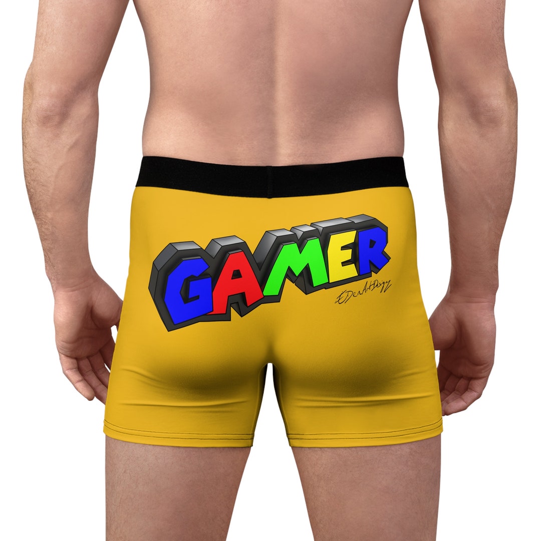Men's Boxer Yellow Boxer for Men Boxer Underwear Men - Etsy