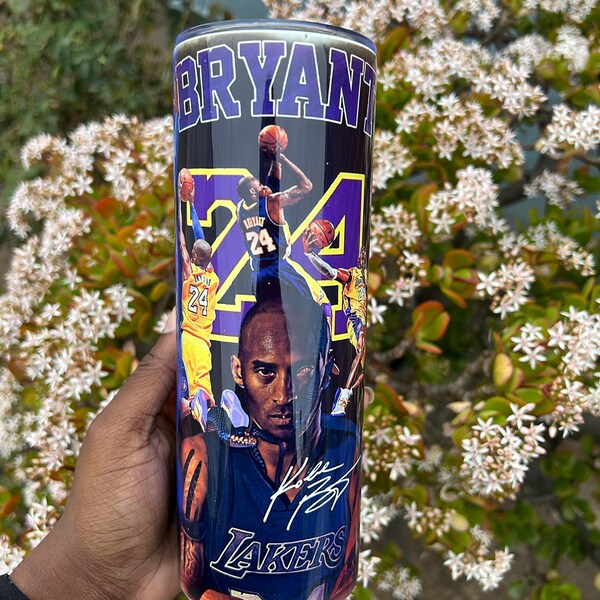 Kobe Bryant Tumbler - Etsy