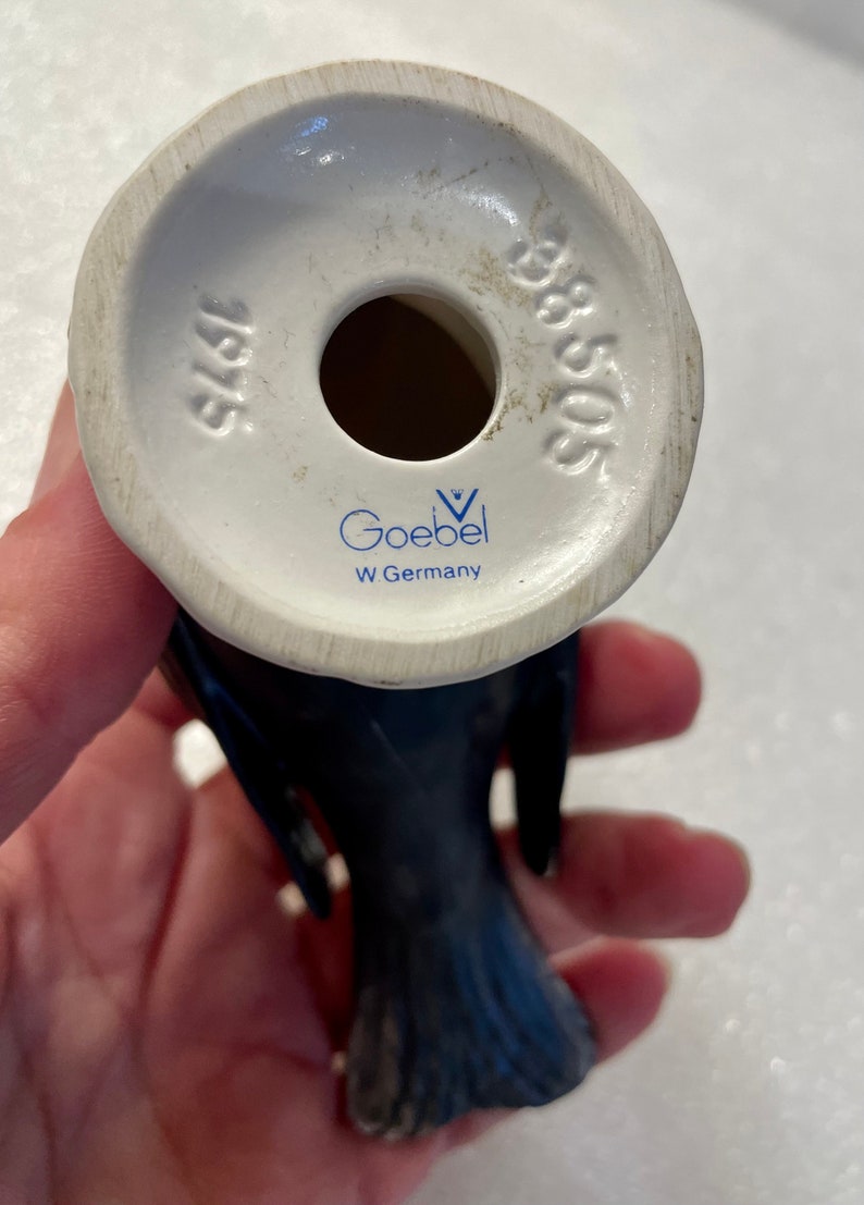 Goebel Rare, Vintage Porcelain Bisque 1975 Goebel West Germany Black ...