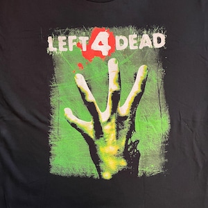 Left 4 Dead - T Shirt - Various Sizes Horror Game Zombies Xbox - Etsy