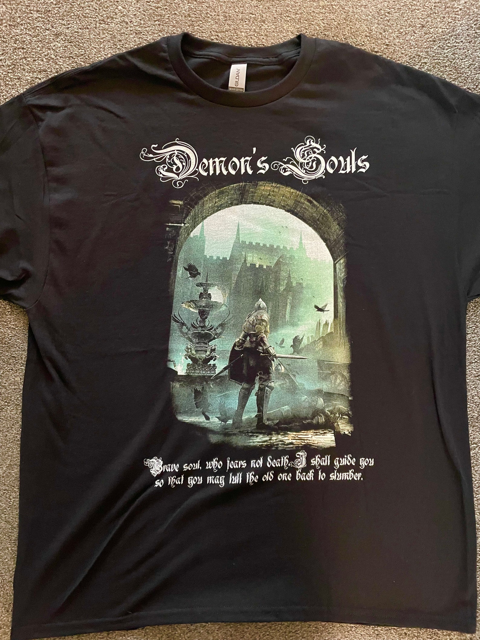 Demon’s Souls - T Shirt - Various Sizes Elden Ring Dark Souls - Etsy