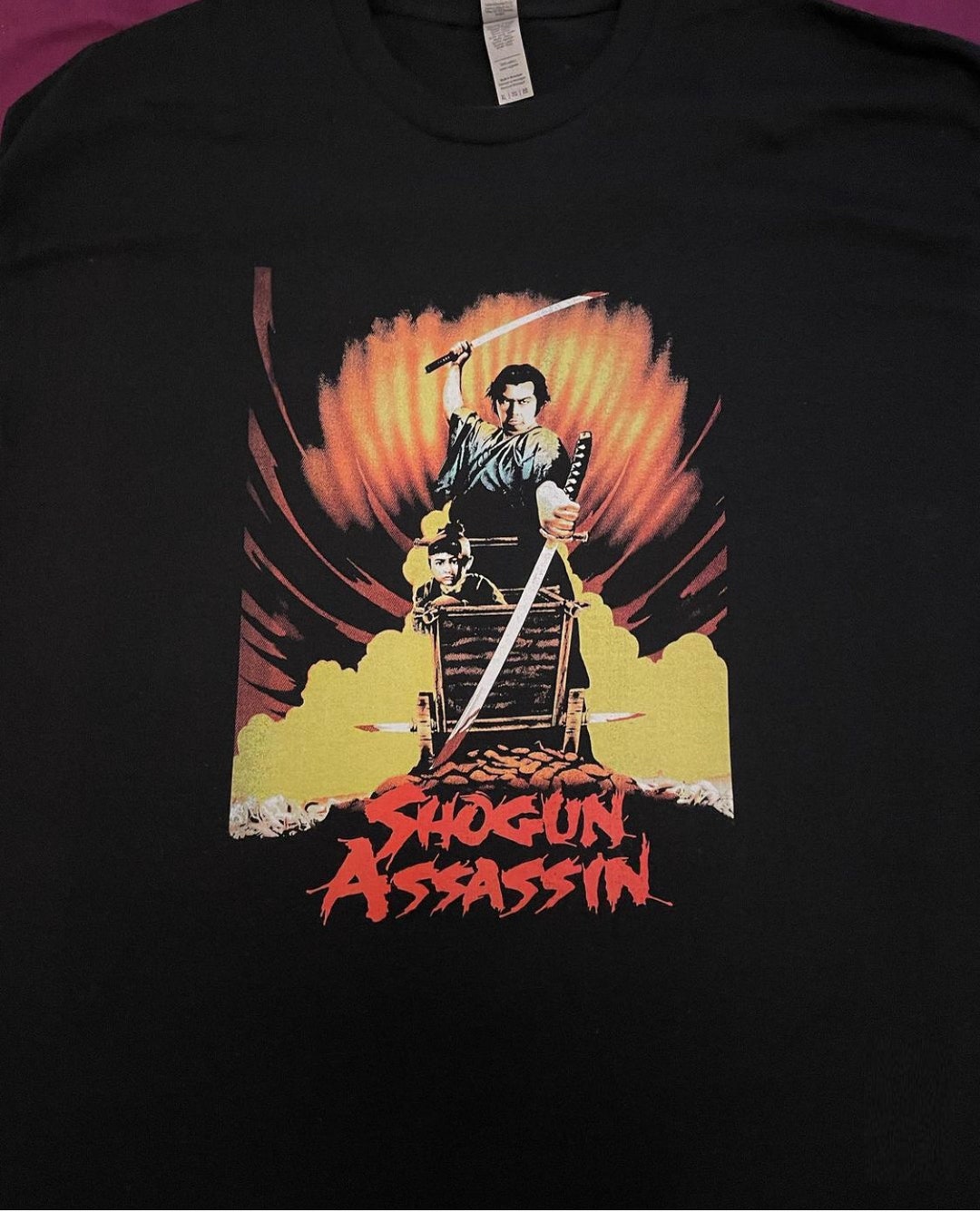 Shogun Assassin T Shirt Video Nasty VHS Various Sizes - Samurai Movie ...