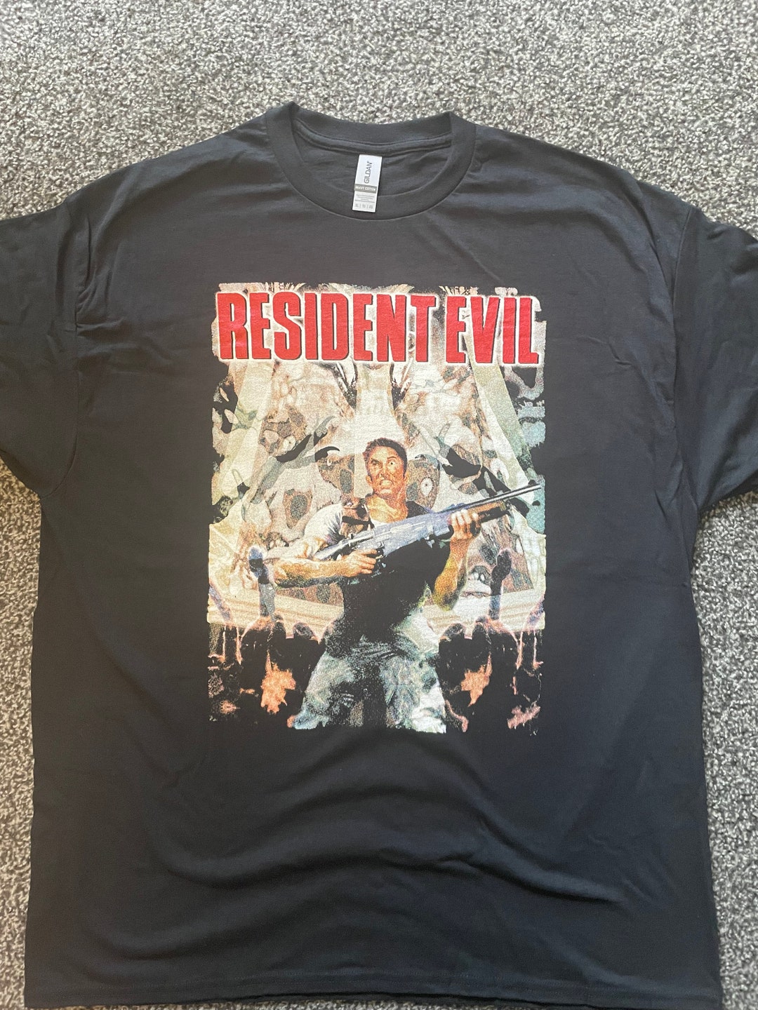 Resident Evil - T Shirt - Various Sizes Survival Horror Playstation PS1 ...