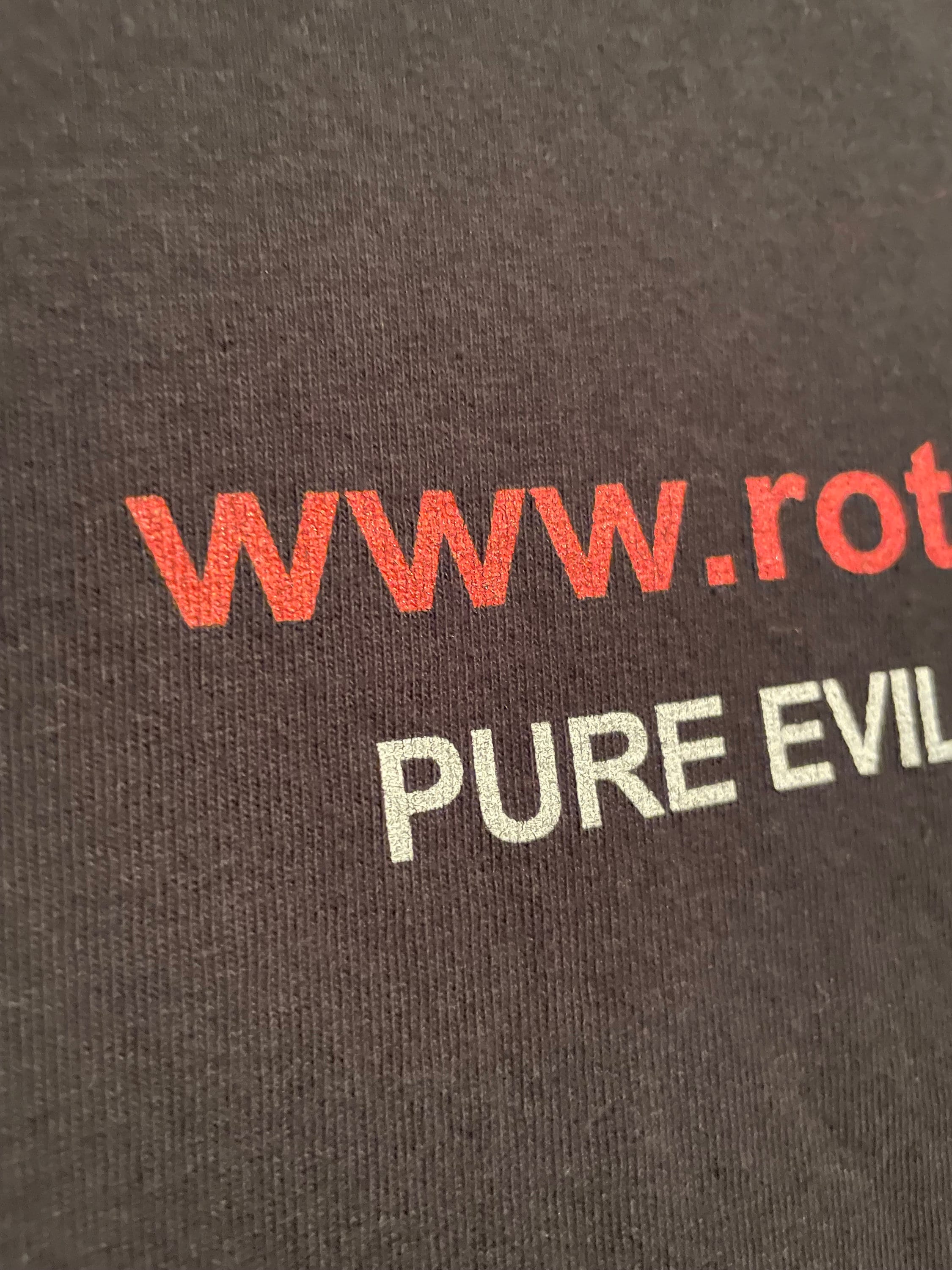 Rotten.com Pure Evil T Shirt Various Sizes Rotten Dot Com Early ...