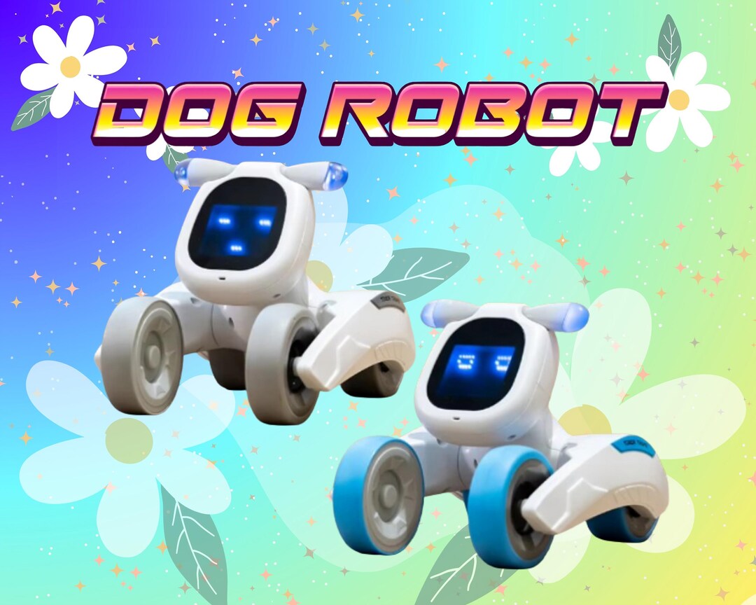 Interactive Dog Robots, Dogs in 2 Colors, Fun Colors, Adorable and ...