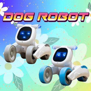 Interactive Dog Robots, Dogs in 2 Colors, Fun Colors, Adorable and ...