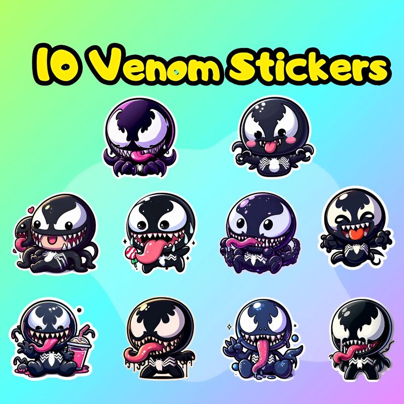 Venom Sticker - Etsy