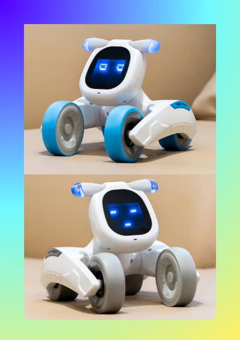 Interactive Dog Robots, Dogs in 2 Colors, Fun Colors, Adorable and ...