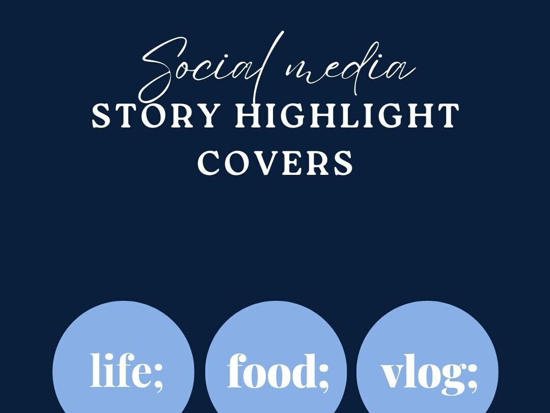Instagram Highlight Covers - Etsy