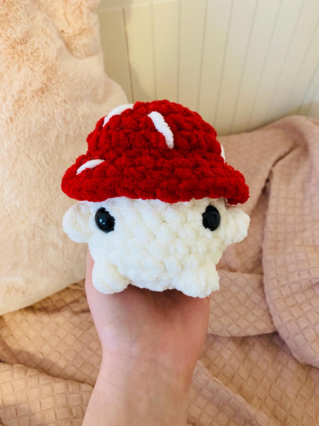 Crochet Mushroom Boi Plushie | Amigurumi Mushroom | Cute Gift - Etsy