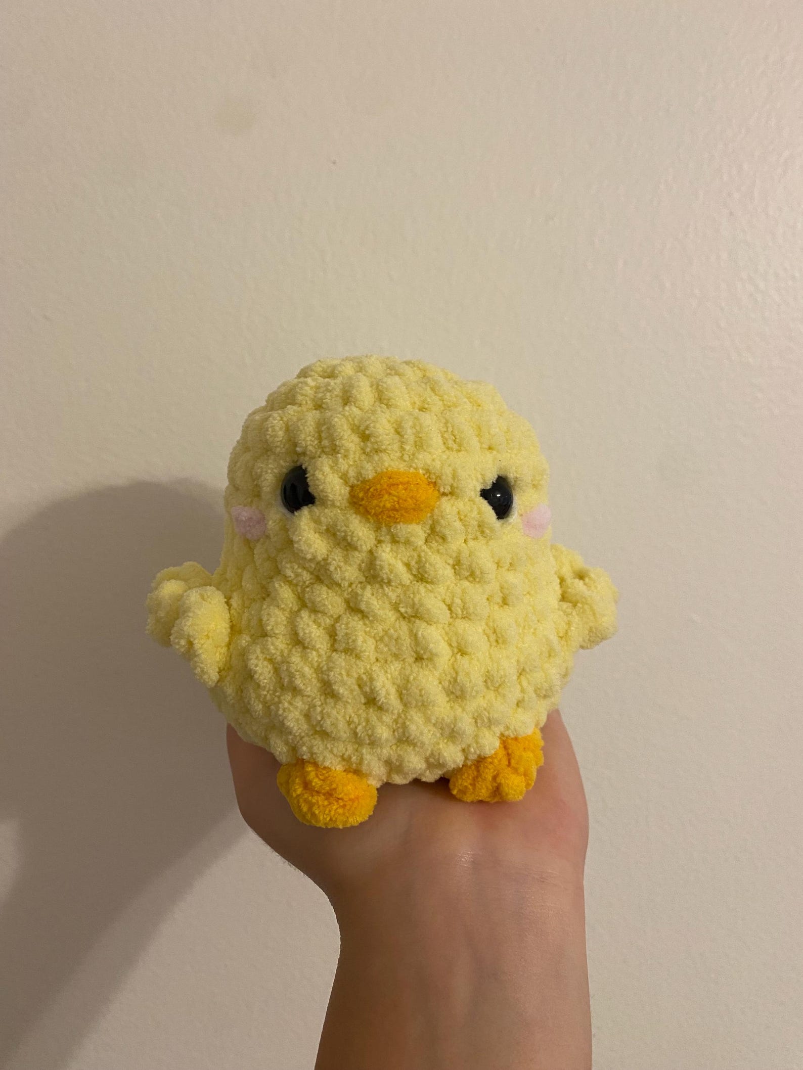 Crochet Baby Chick Plushie Amigurumi Baby Chick Handmade Plushie - Etsy