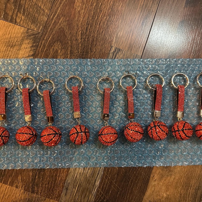 Basketball Keychain - Etsy