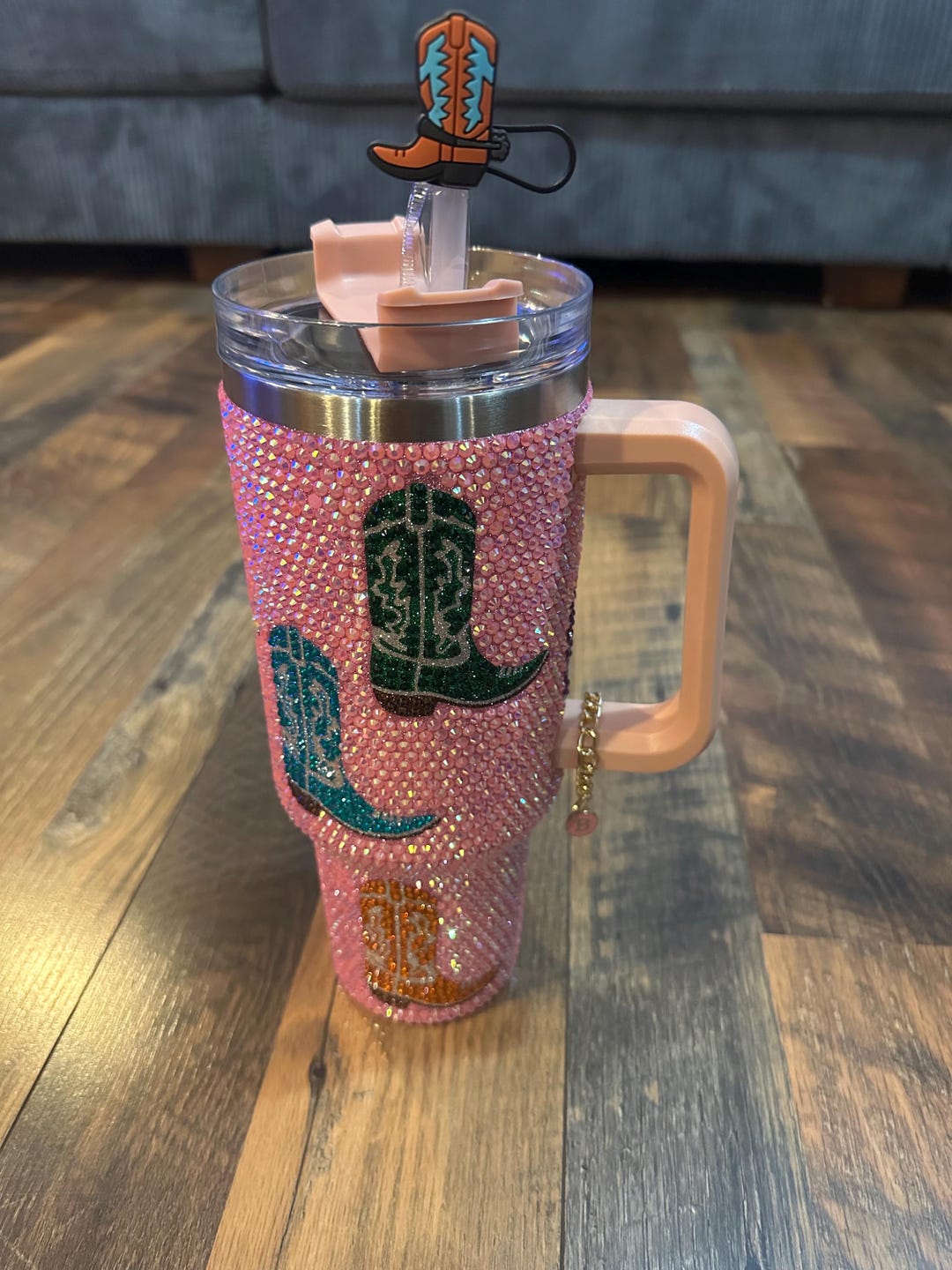 Cowgirl Boot Wrapped 40-ounce Tumbler - Etsy