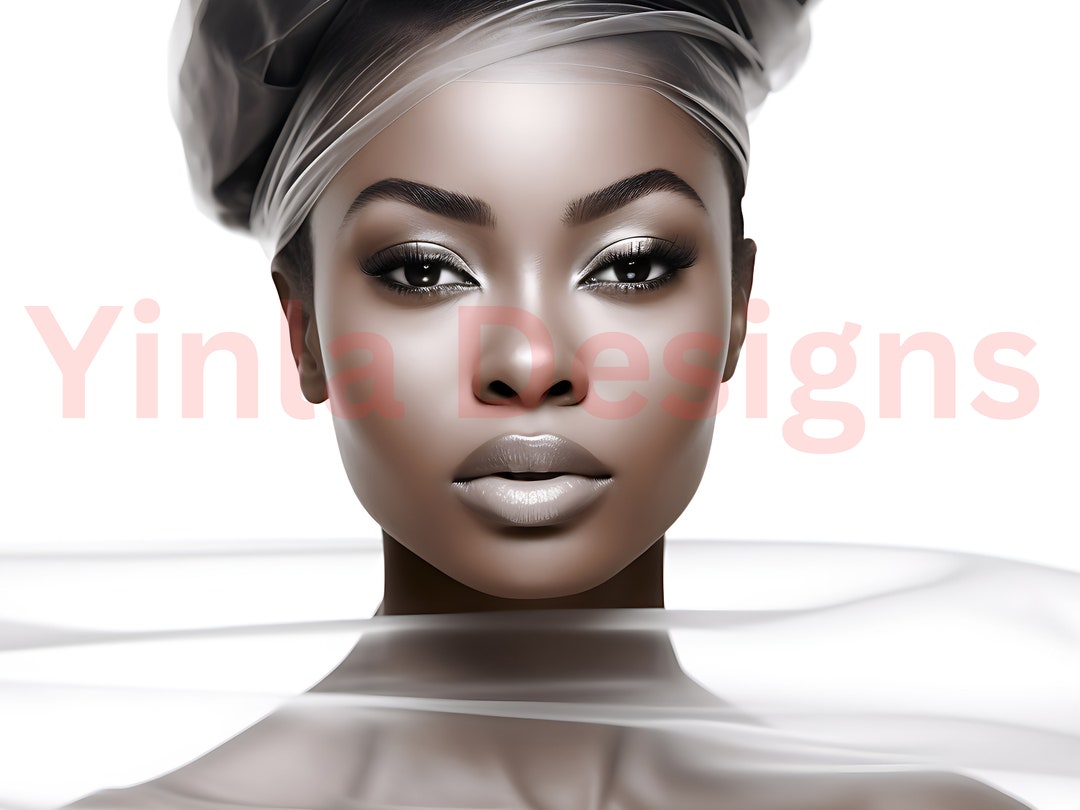 Natural Beauty Melanin Queen Celebrating Authenticity, Home Decor, Wall ...