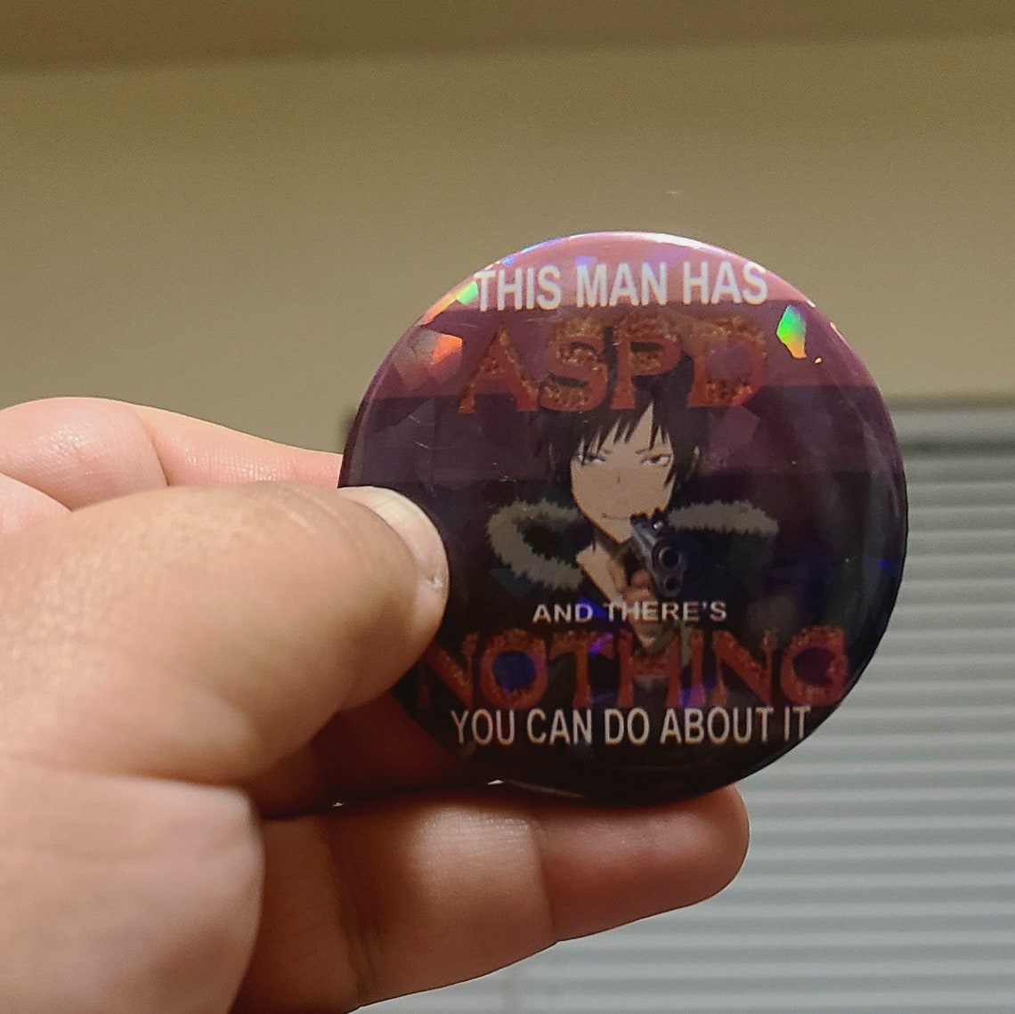 Izaya Orihara Has ASPD and There's Nothing You Can Do About It 58mm ...