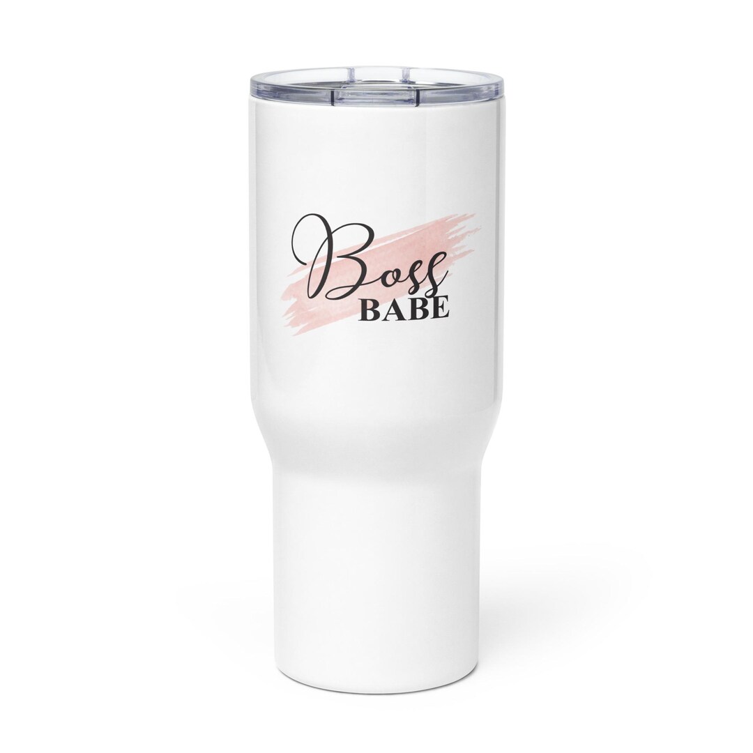 Boss Babe Custom Travel Mugs - Etsy