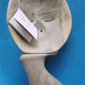Hibiscus Wood Novica Wall Mask, Indonesian, Bali Hand Carved and ...