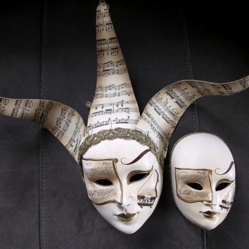 Music Mask - Etsy