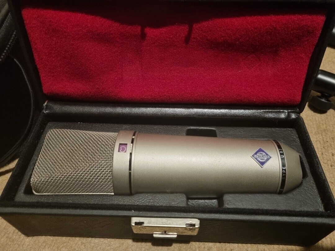 1987s Original Vintage Vocal Microphone Model Neumann - Etsy