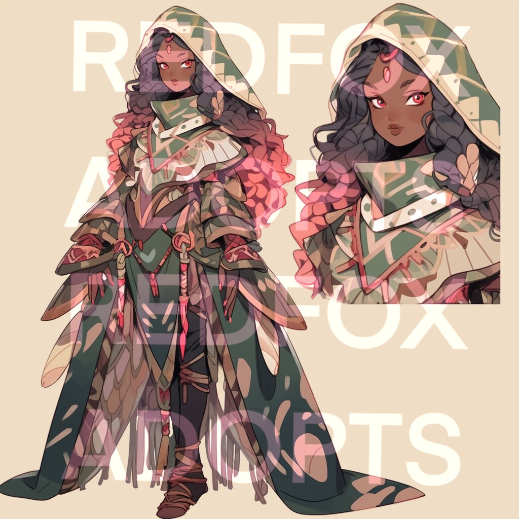 Anime Character Original Anime Character Unique One of a Kind Adoptable ...