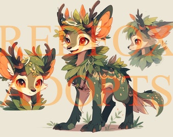 Furry Character Original Fursona Character Unique One of a Kind ...