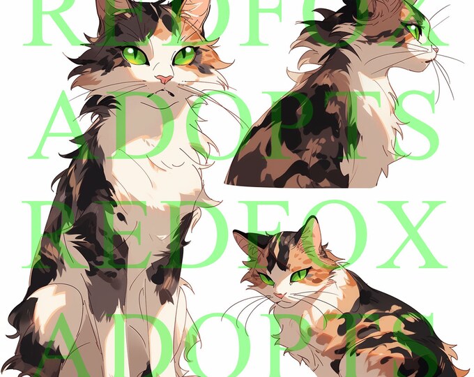 Warrior Cats Character Original Fursona Character Unique One of a Kind ...