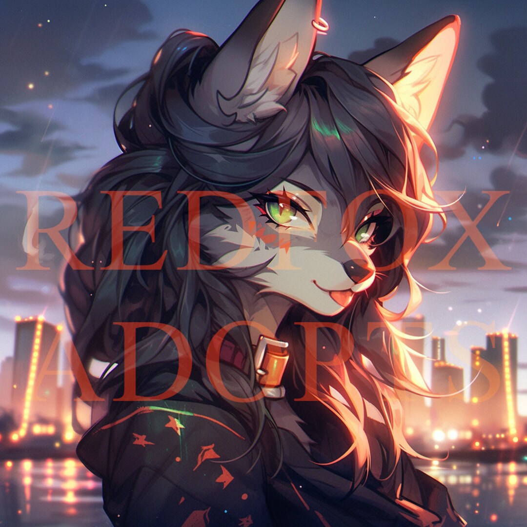 Original Character Design Headshot Profile Picture Unique PFP - Etsy