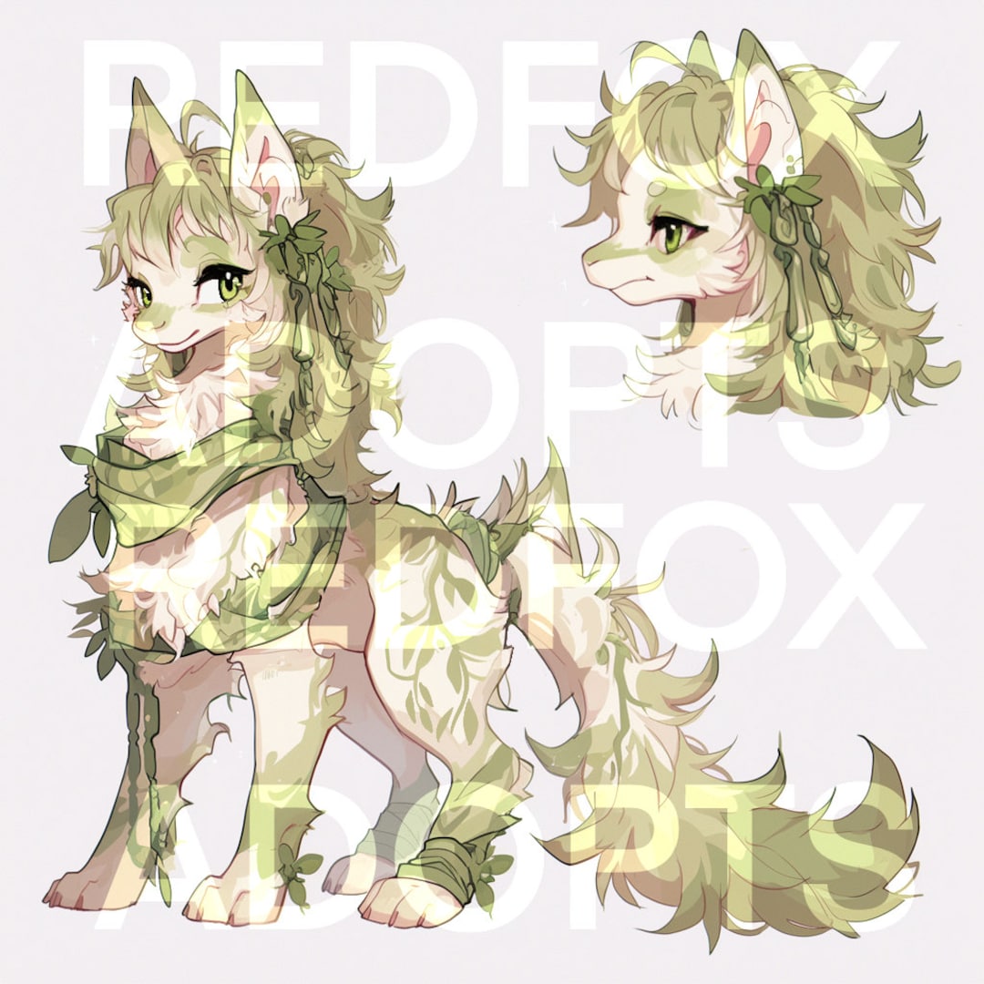 Furry Character Original Fursona Character Unique One of a Kind ...