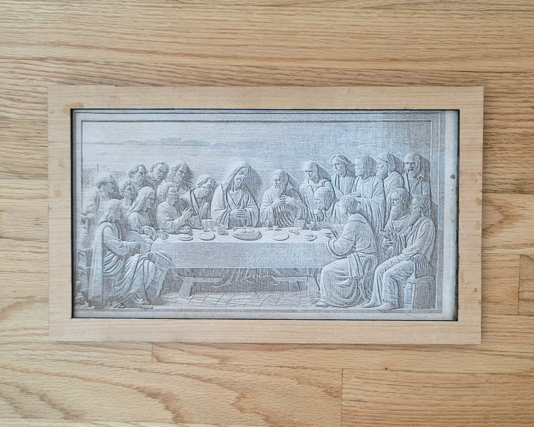 Laser Cut the Last Supper Wall Hanging - Etsy