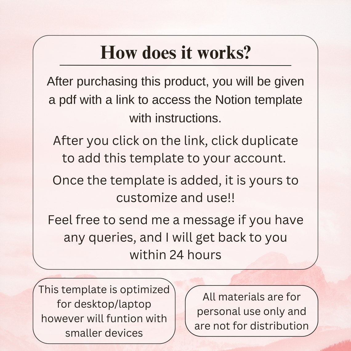 Notion Template College Student, Note-taking and Revision Checklist ...