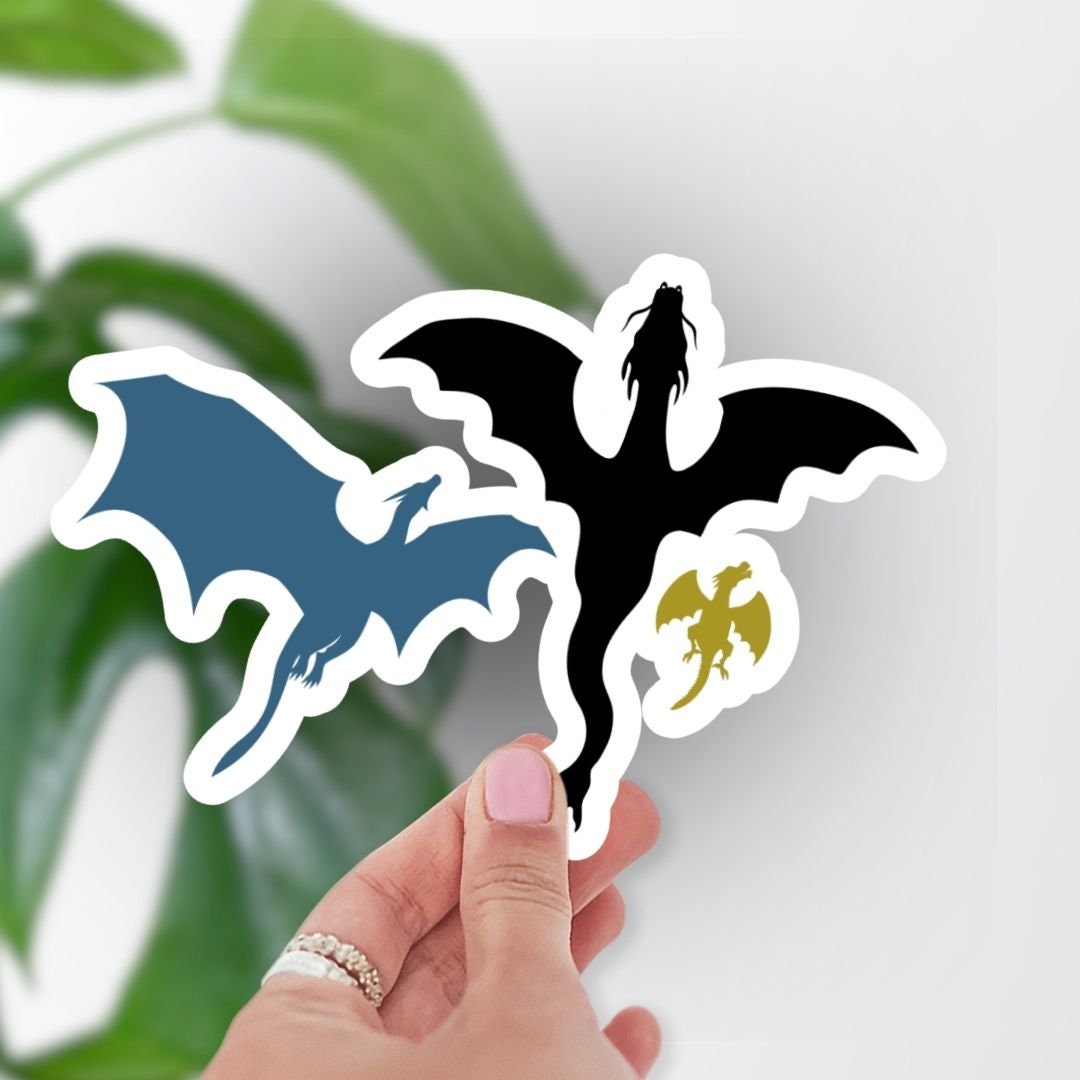 Fourth Wing Sticker Fantasy Book Fantasy Reader Bookish Sticker Kindle ...