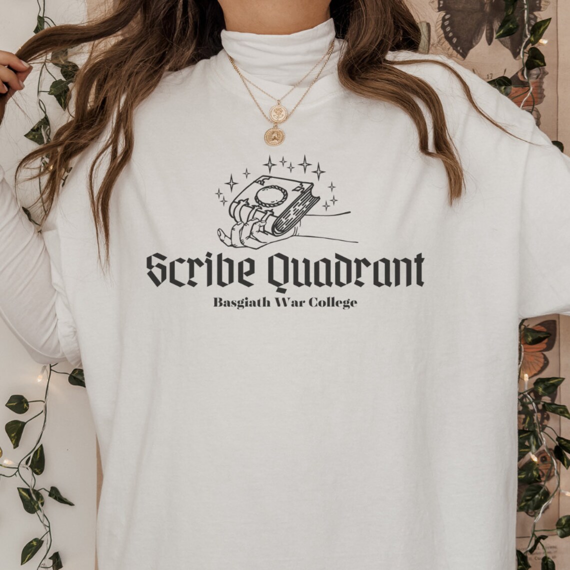 Fourth Wing Shirt Scribe Quadrant Dragons Shirt Book Lover Shirt Fourth ...