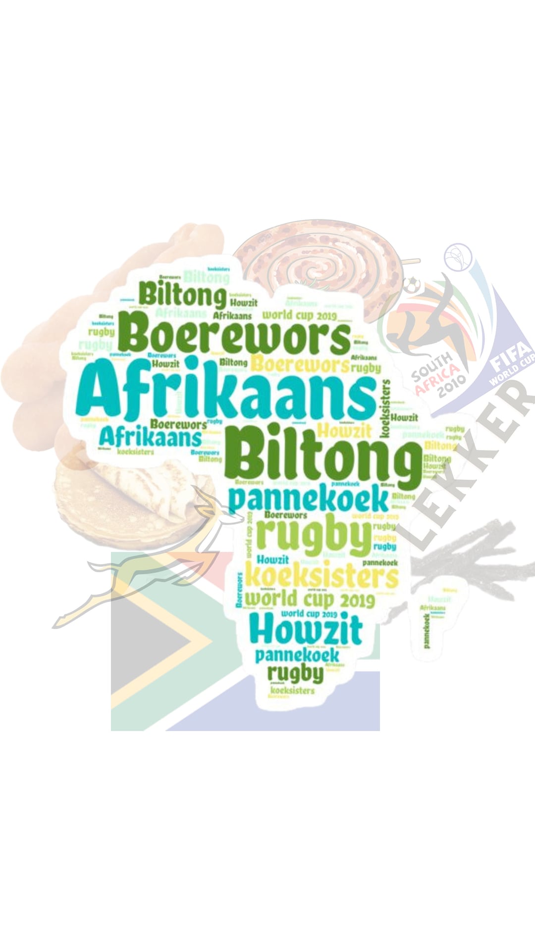 Afrikaans Phone Wallpaper Biltong Boerewors Rugby - Etsy