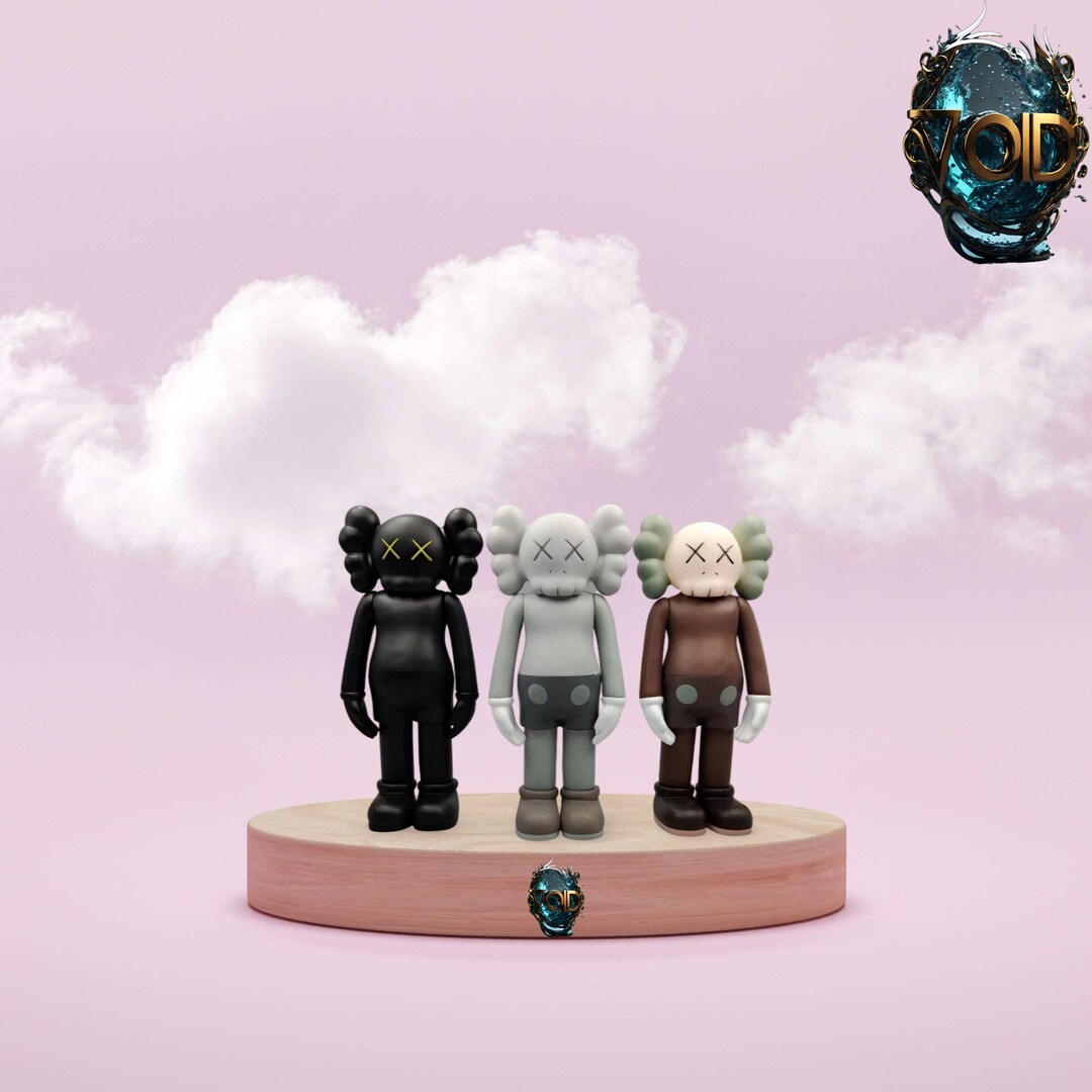 Inspired by KAWS Standing Figure Anatomy Cartoon Coase Car - Etsy