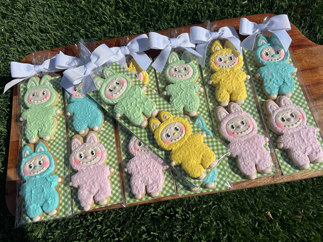 Labubu Sugar Cookies - Etsy