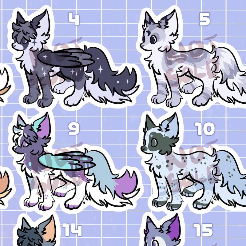 Feral Cat Drawing Cute - Etsy UK