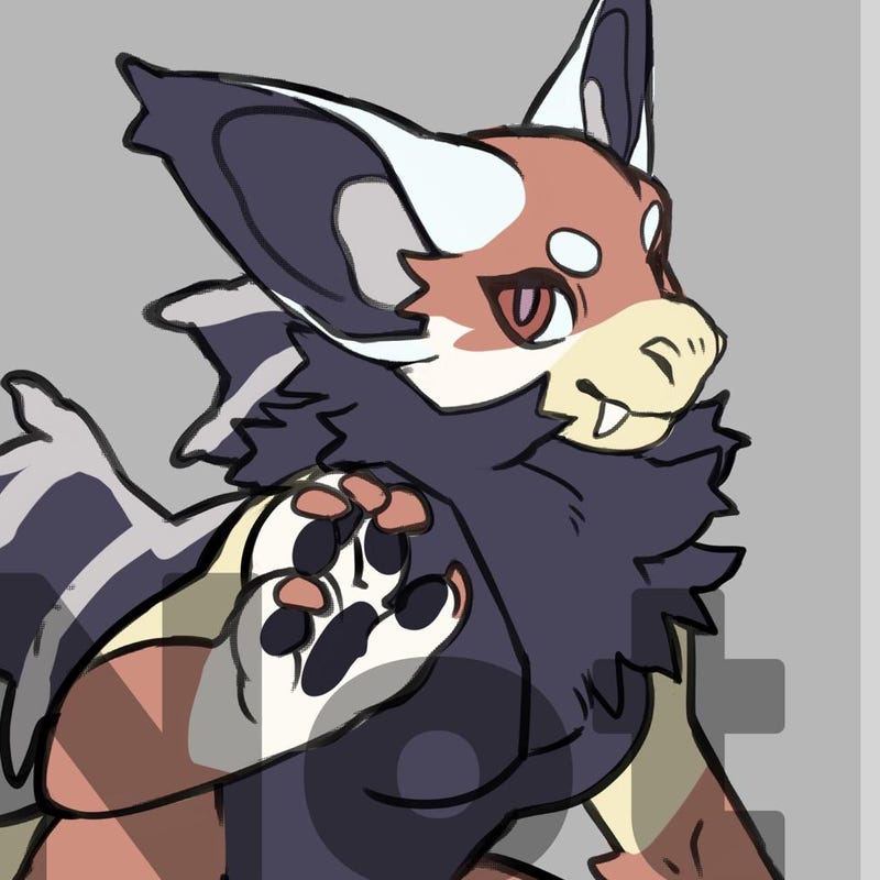 Bat Fursona - Etsy