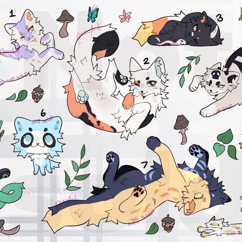 Furry Cat Full Body - Etsy