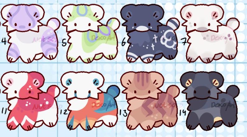 Cute Furry Adopt - Etsy