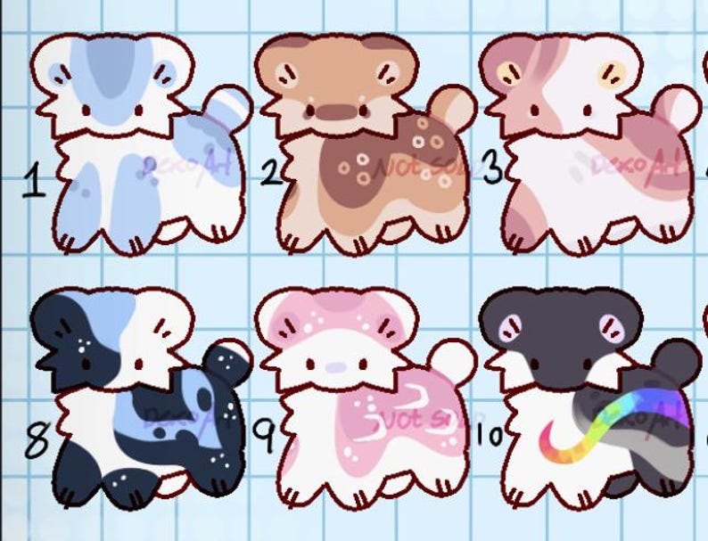 Cute Furry Adopt - Etsy