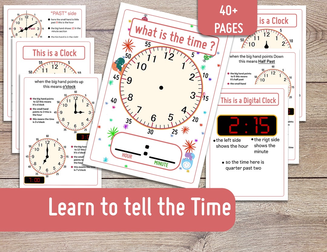 Printable Time-teaching Resource: Fun Analog Clock Activities for Kids ...