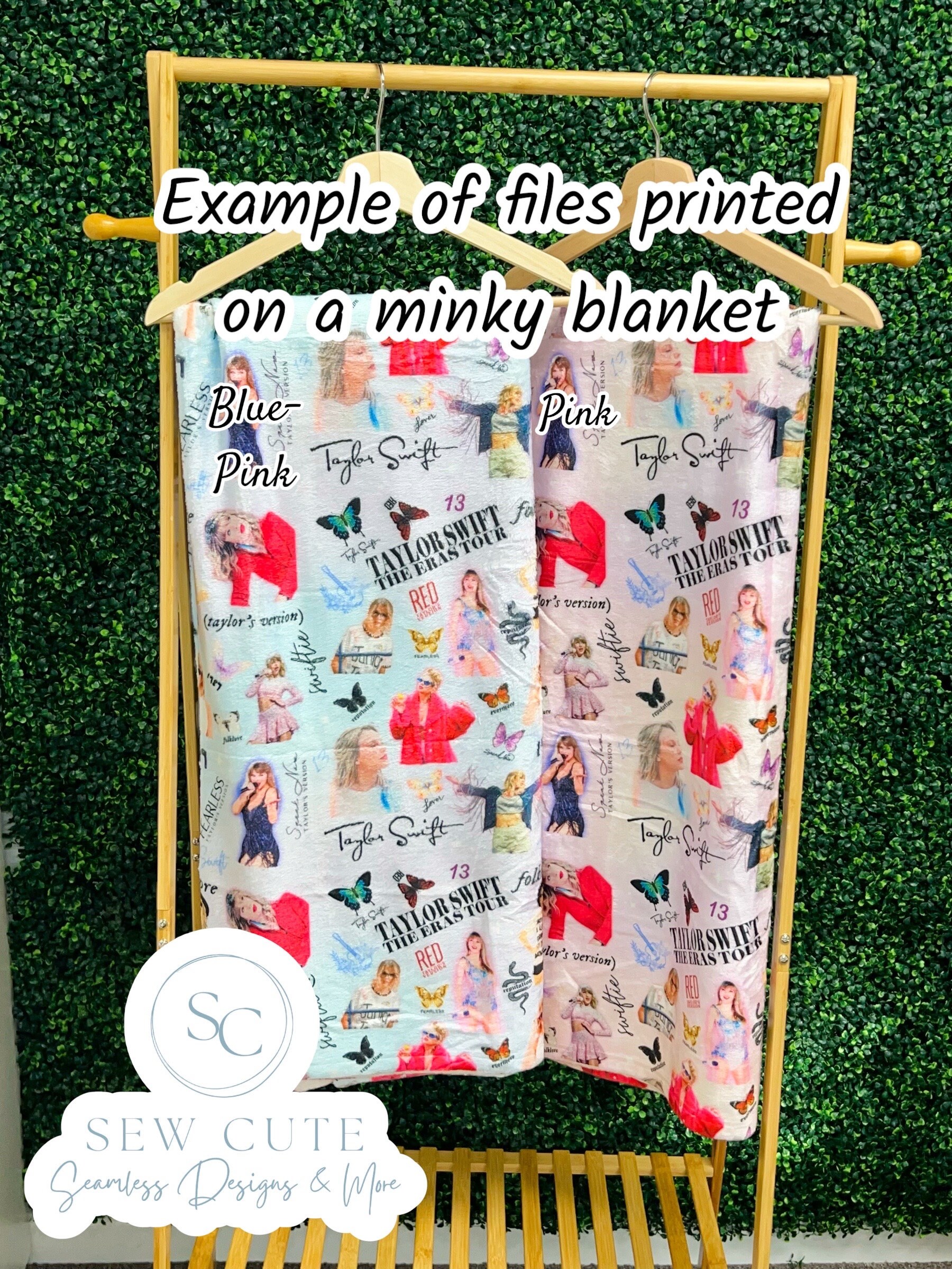 Tay Light Blue Seamless File LIMITED - Etsy