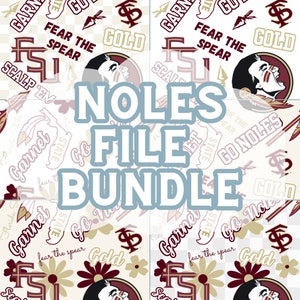 Noles Seamless BUNDLE - Etsy