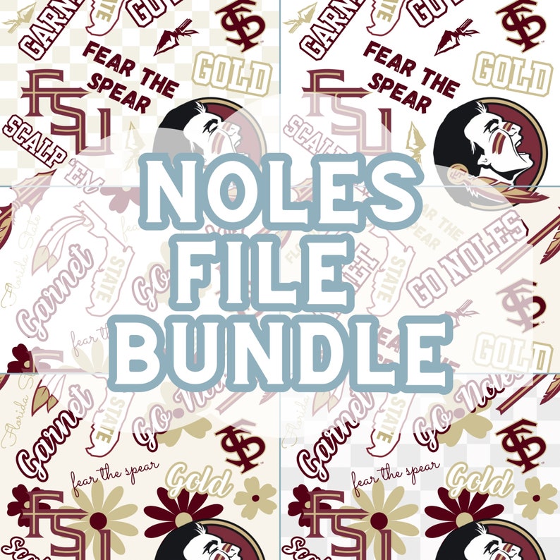 Noles Seamless BUNDLE - Etsy