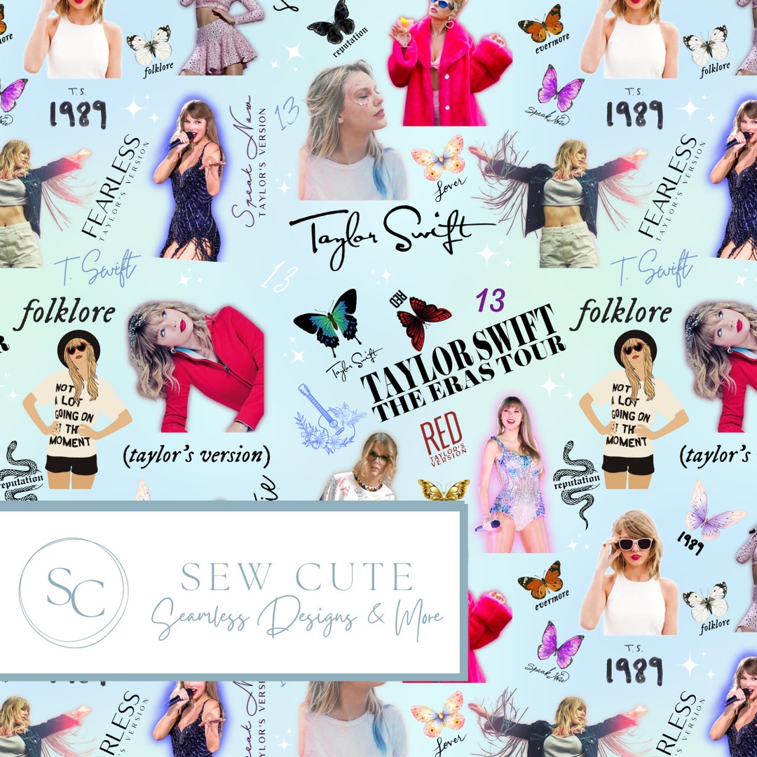 Tay Light Blue Seamless File LIMITED - Etsy