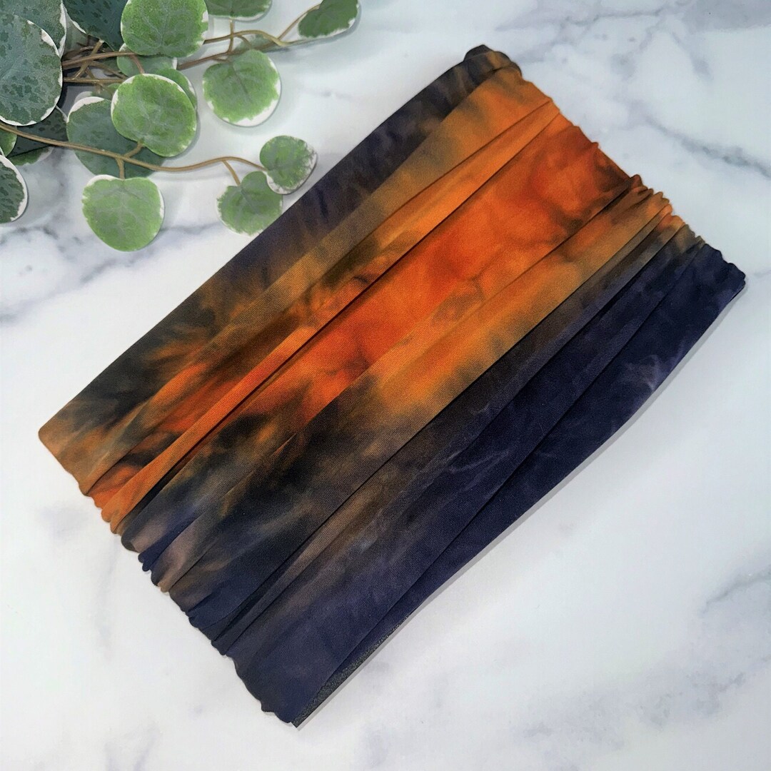 Boho Headband, Wide Tube Headband, Turban Headband, Yoga Headband, Tie ...