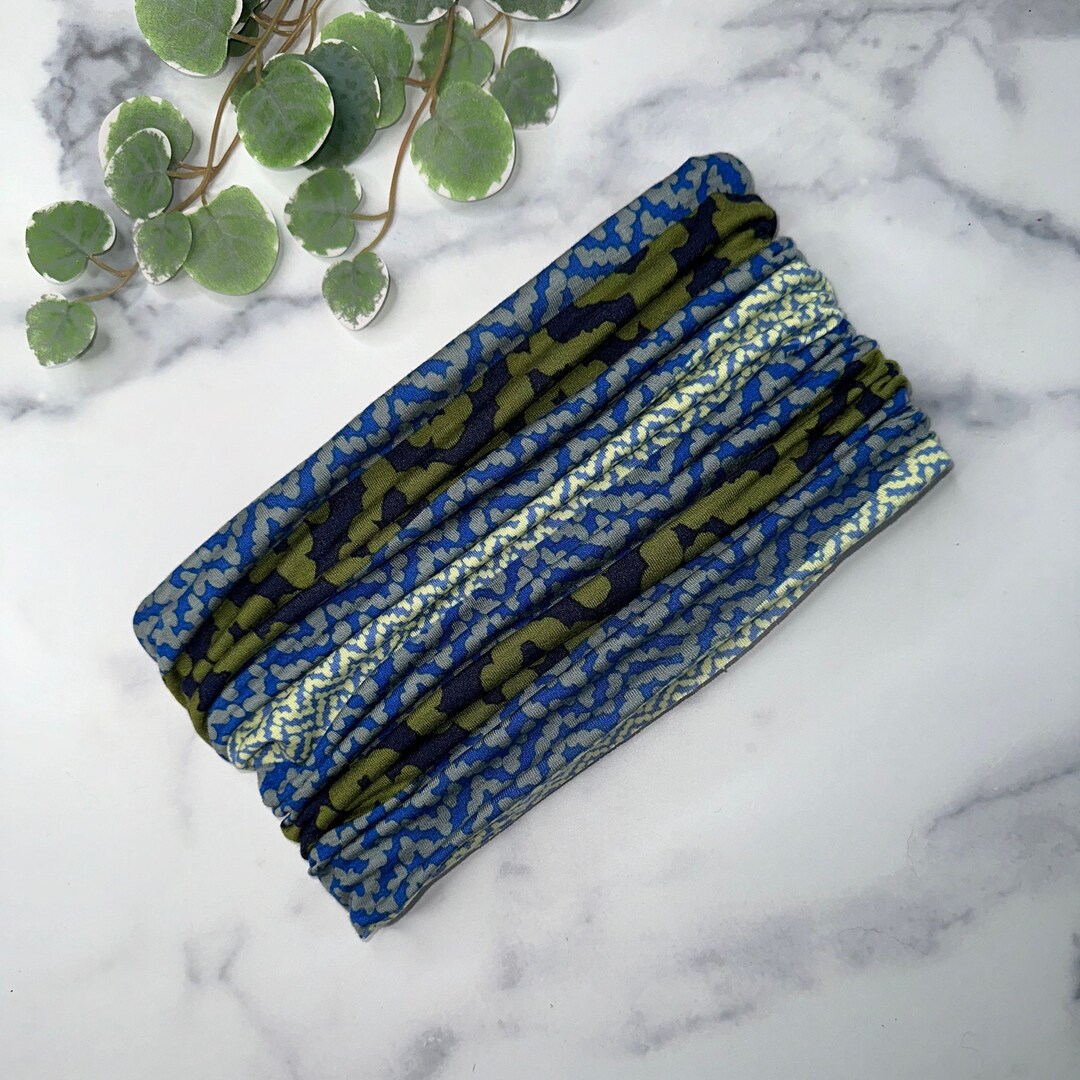 Boho Headband, Wide Tube Headband, Turban Headband, Bohemian Bandeau ...