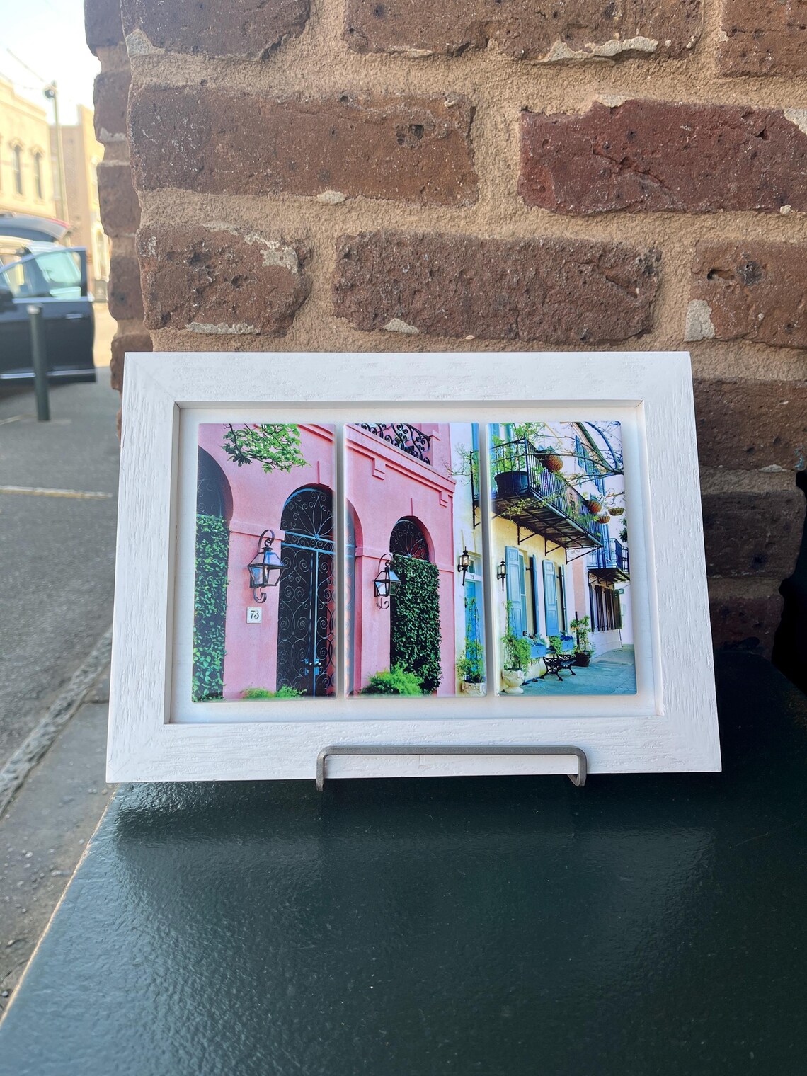 Handmade Cedarwood Frame W/ Ceramic Tile - Etsy