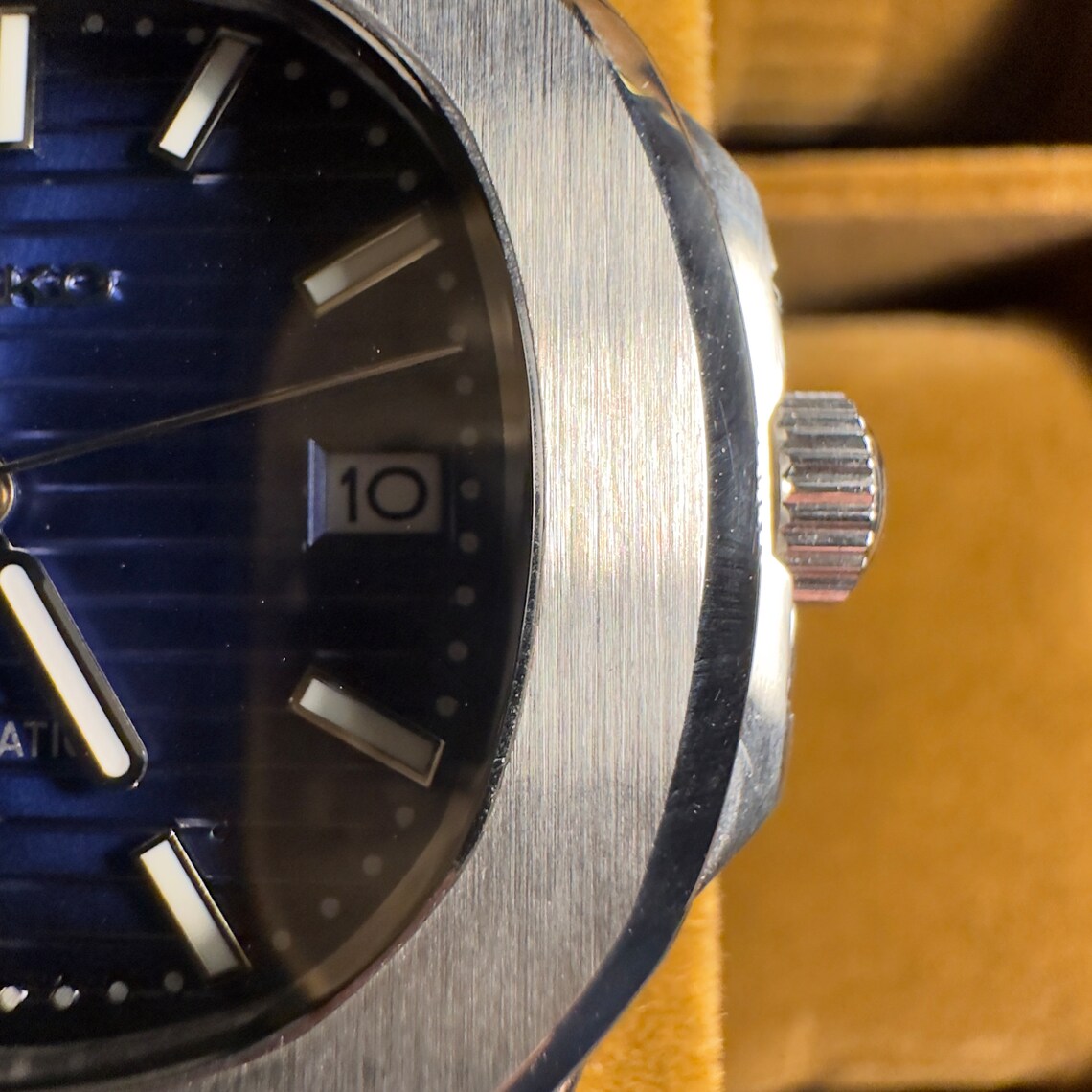 Seiko Nautilus Custom Automatic Watch With NH35 Movement Sapphire Glass - Etsy